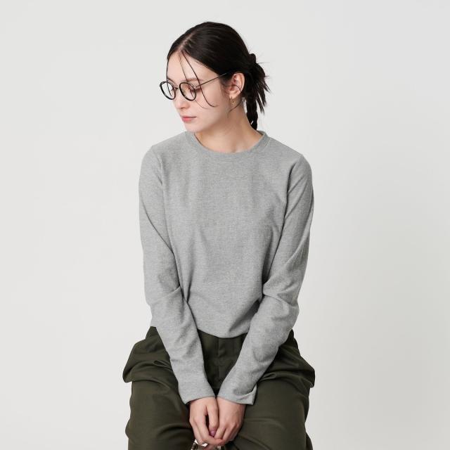 ビューティー＆ユース ユナイテッドアローズ（BEAUTY&YOUTH）/コットンポリエステル ラメロングスリーブカットソー