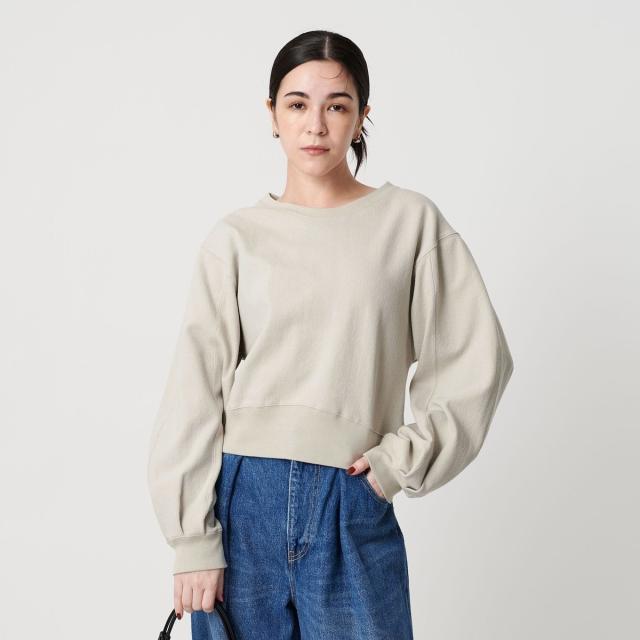 ビューティー＆ユース ユナイテッドアローズ（BEAUTY&YOUTH）/コットンポリエステルジャガード 袖ボリューム プルオーバー