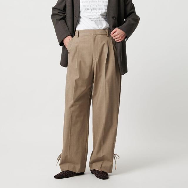 ビューティー＆ユース ユナイテッドアローズ（BEAUTY&YOUTH）/ へムリボン パンツ ウォッシャブル