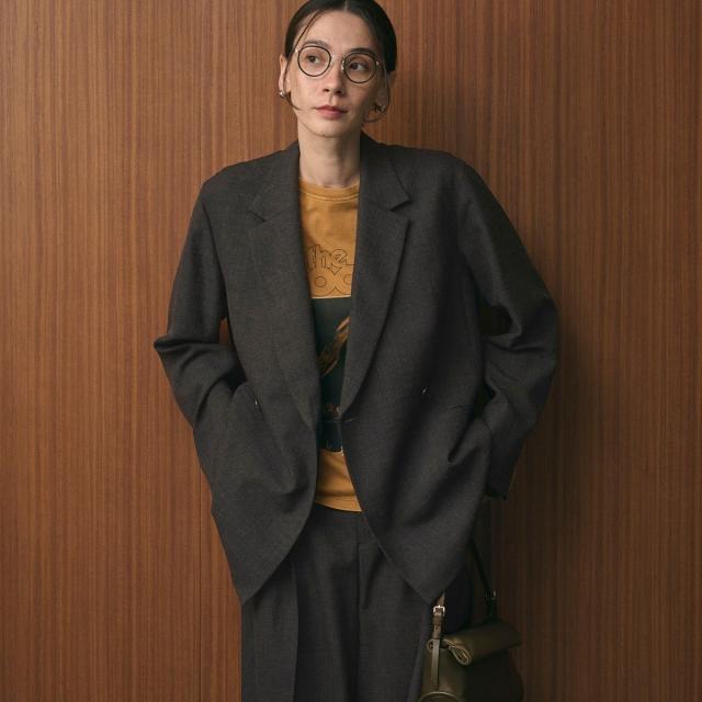 ビューティー＆ユース ユナイテッドアローズ（BEAUTY&YOUTH）/【WEB限定 Wardrobe DAILY MINIMAL】ウールライク メランジダブルジャケ…