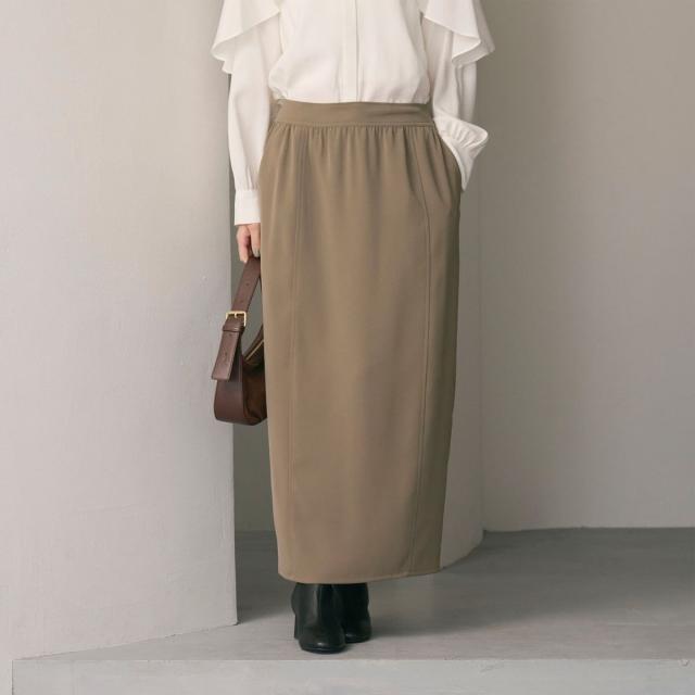 ビューティー＆ユース ユナイテッドアローズ（BEAUTY&YOUTH）/【WEB限定 Wardrobe DAILY MINIMAL】ダブルクロス カーブスカート ウォッ…