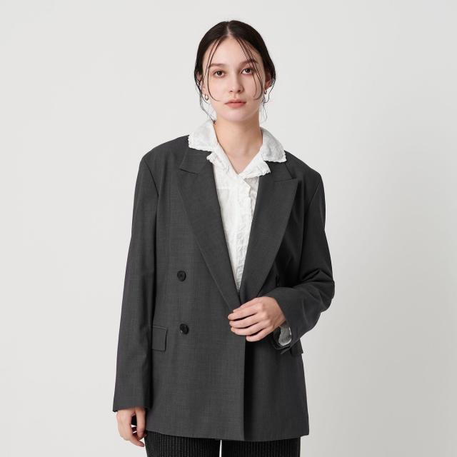 ビューティー＆ユース ユナイテッドアローズ（BEAUTY&YOUTH）/バックレースアップ ダブルジャケット