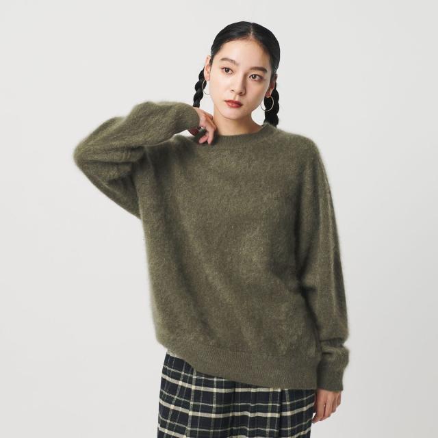 ビューティー＆ユース ユナイテッドアローズ（BEAUTY&YOUTH）/カシミヤ クルーネックニットプルオーバー