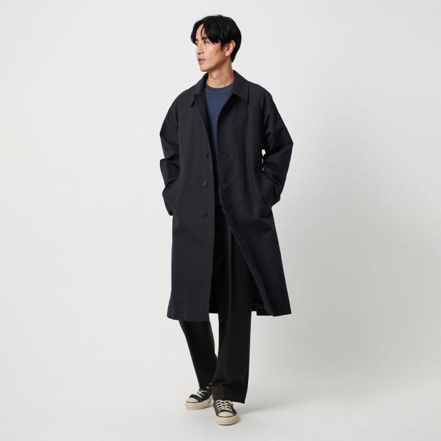 ビューティー＆ユース ユナイテッドアローズ（BEAUTY&YOUTH）/エアリーコットン D/CLT バルカラー コート