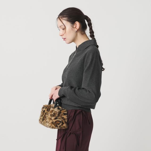 ビューティー＆ユース ユナイテッドアローズ（BEAUTY&YOUTH）/カノコニット ハーフジッププルオーバー ウォッシャブル