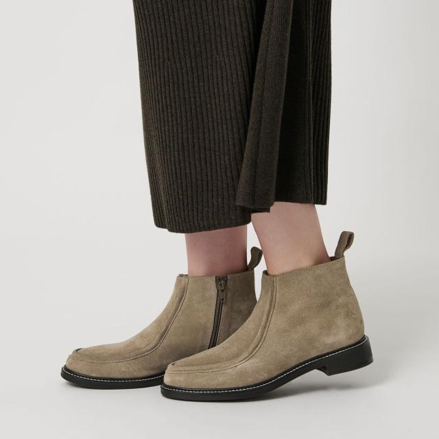 ビューティー＆ユース ユナイテッドアローズ（BEAUTY&YOUTH）/スエード Uチップ ショートブーツ