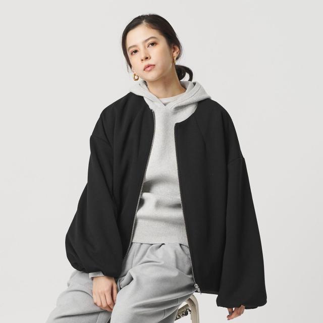 ビューティー＆ユース ユナイテッドアローズ（BEAUTY&YOUTH）/【WEB限定】ダンボール×キルティングコンビ ノーカラーブルゾン