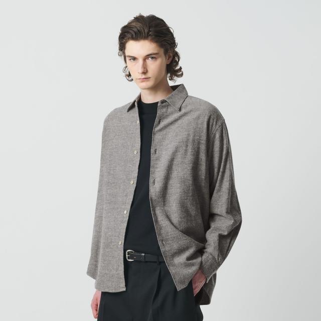 ビューティー＆ユース ユナイテッドアローズ（BEAUTY&YOUTH）/＜one BEAUTY&YOUTH＞ブラッシュ ツイル シャツ FORM型