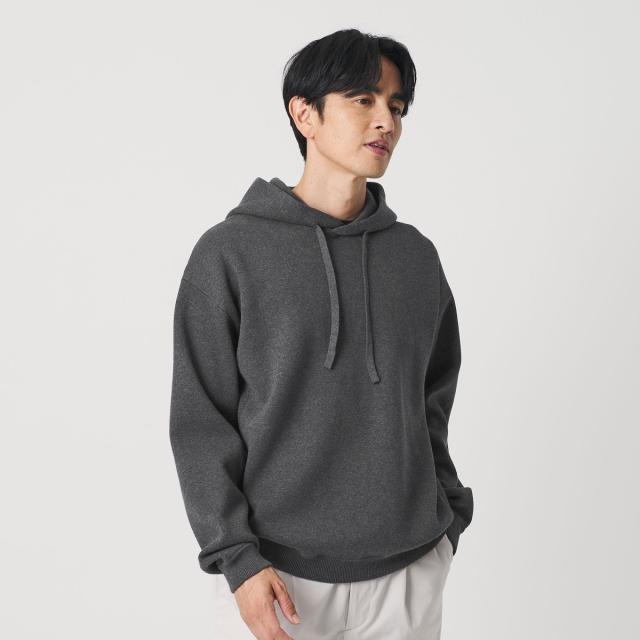 ビューティー＆ユース ユナイテッドアローズ（BEAUTY&YOUTH）/ミラノリブ ニット スウェットパーカー