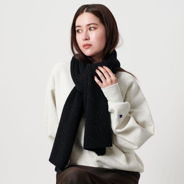 ビューティー＆ユース ユナイテッドアローズ（BEAUTY&YOUTH）/スパンコール リブ ストール