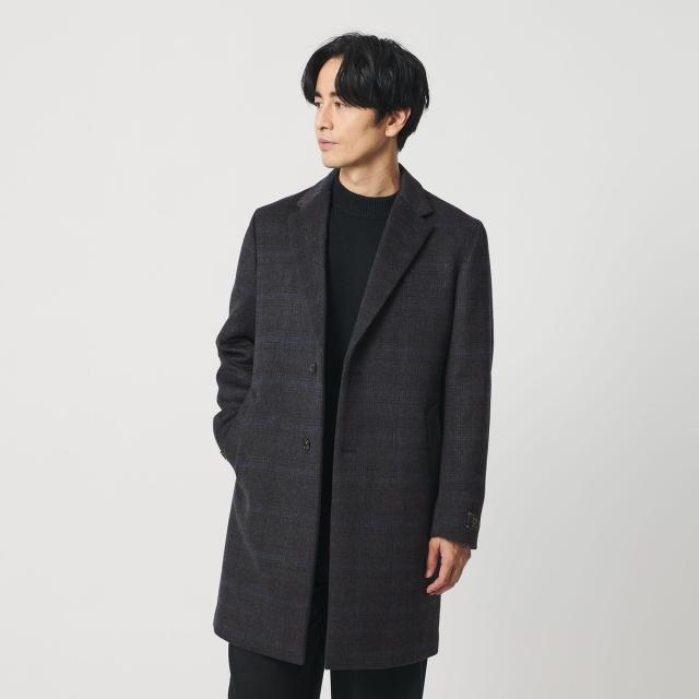 ビューティー＆ユース ユナイテッドアローズ（BEAUTY&YOUTH）/120 メルトン チェック チェスターコート