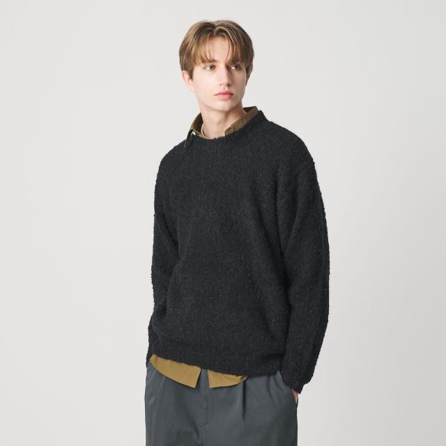 ビューティー＆ユース ユナイテッドアローズ（BEAUTY&YOUTH）/ ITLIAN プードル クルーネック ニット