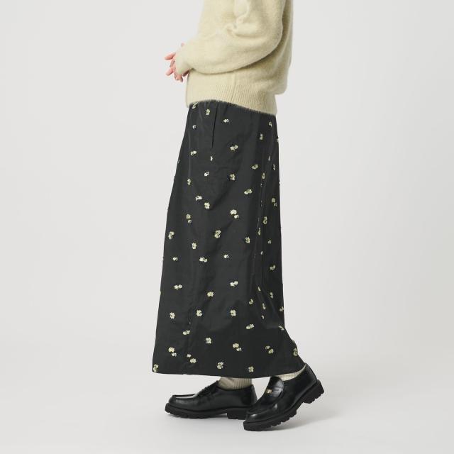 ビューティー＆ユース ユナイテッドアローズ（BEAUTY&YOUTH）/フラワージャガード スカート ウォッシャブル