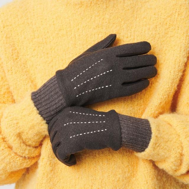 ビューティー＆ユース ユナイテッドアローズ（BEAUTY&YOUTH）/コンビ ステッチ グローブ タッチパネル対応