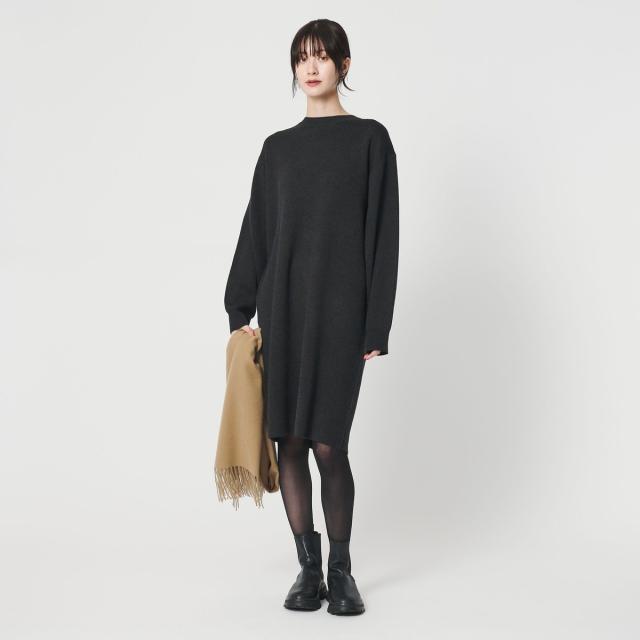 ビューティー＆ユース ユナイテッドアローズ（BEAUTY&YOUTH）/【WEB限定 Wardrobe DAILY MINIMAL】コクーンニットワンピース ウォッシ…