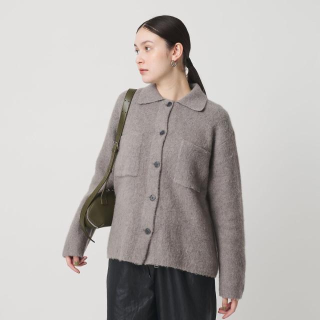 ビューティー＆ユース ユナイテッドアローズ（BEAUTY&YOUTH）/チャイニーズラクーンブレンド ポケット シャツカーディガン