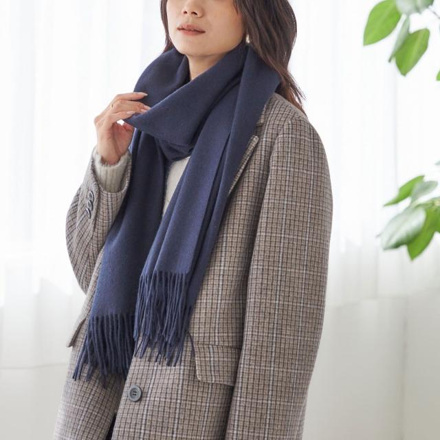 シップス（SHIPS）/ソリッド カシミヤ ストール