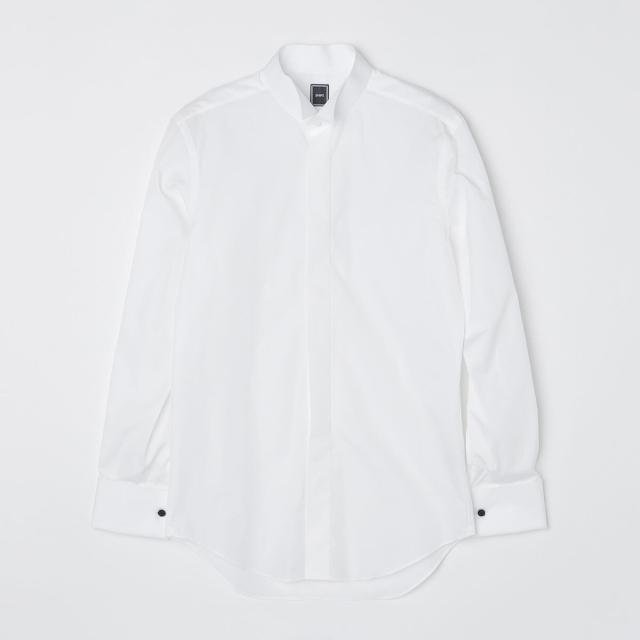 シップス/SHIPS：フォーマル フライフロント ダブルカフス シャツ