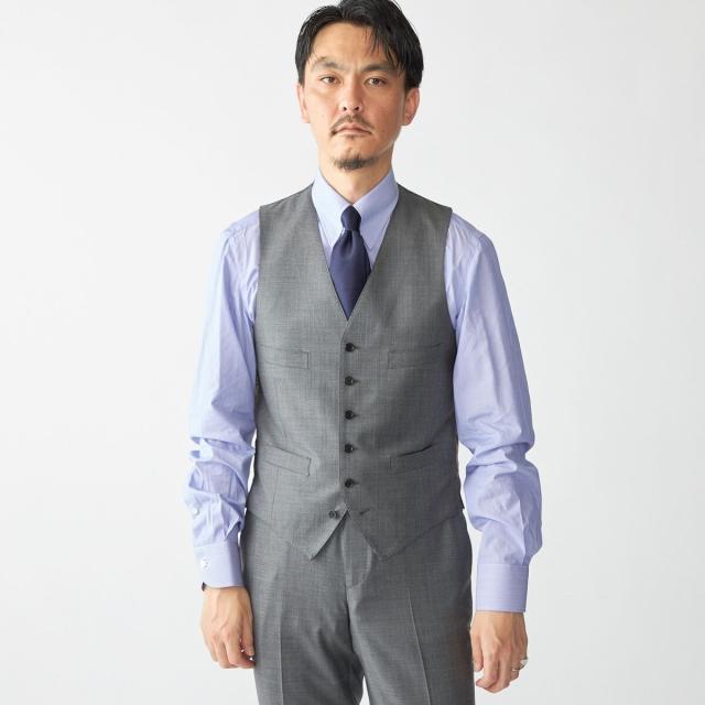 シップス（SHIPS）/SHIPS: LORO PIANA FABRIC オーストラリス シャークスキン ベスト