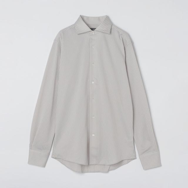 シップス（SHIPS）/SHIPS: ALBINI ジャージー ロンスト ワンピースカラー シャツ