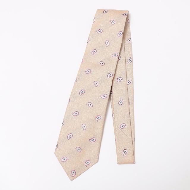 シップス（SHIPS）/Errico Formicola: シルク ジャカード ペイズリー ネクタイ