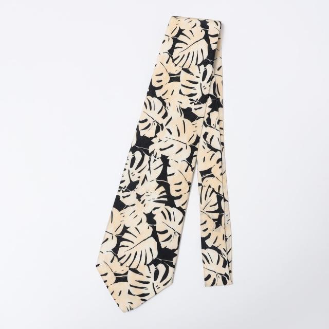 シップス（SHIPS）/Fratelli Luigi: リーフ プリント ネクタイ