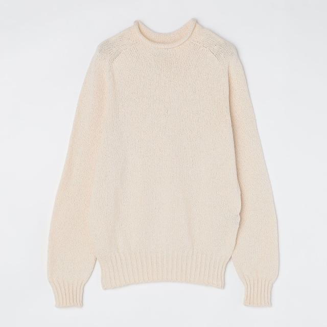 シップス（SHIPS）/DRUMOHR: ロールネック コットン ニット