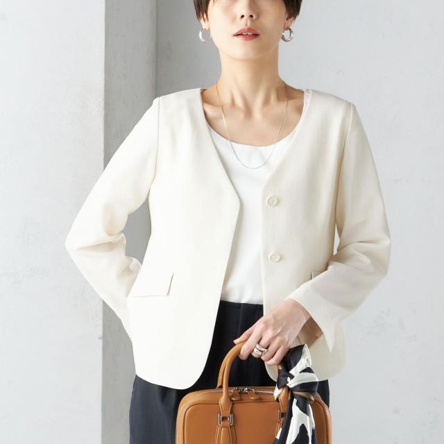 シップス（SHIPS）/〈接触冷感/UVカット〉シャドー サッカー ジャケット（セットアップ対応）◇