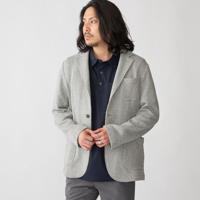 シップス（SHIPS）/SHIPS: ライト ジャガード 2B ジャケット