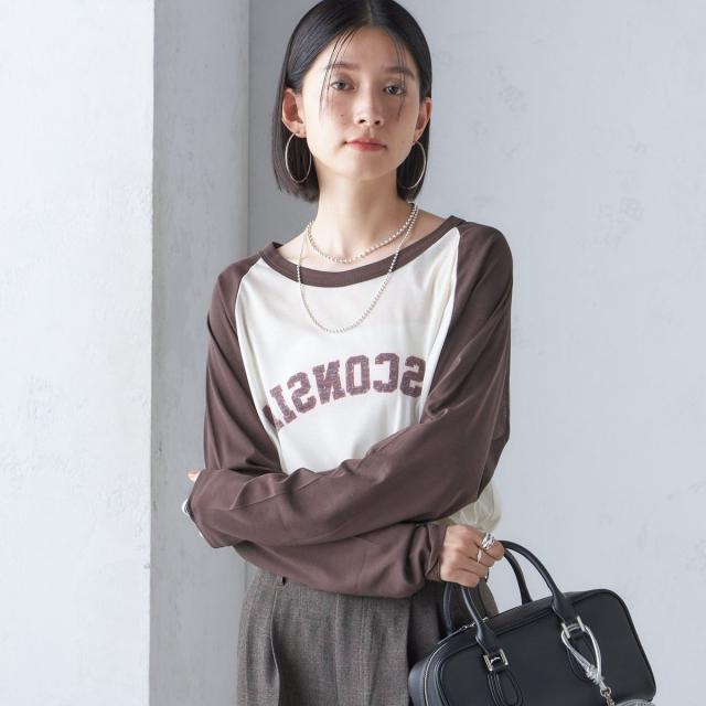 シップス（SHIPS）/St．Johns 3rd club:〈洗濯機可能〉シアー ベースボール TEE