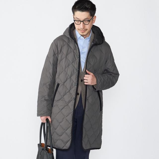 シップス（SHIPS）/【WEB限定/SHIPS別注】TAION:〈手洗い可能〉ダウン キルティング フードコート