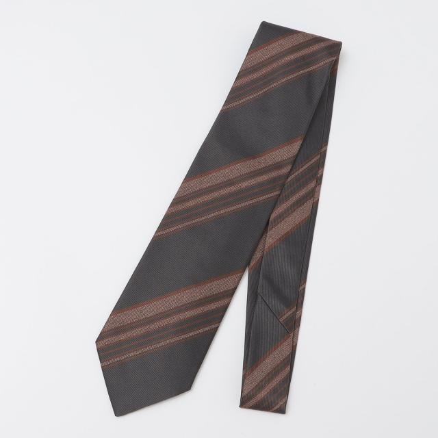 シップス（SHIPS）/SHIPS: ラグジュアリー シルク メランジ ストライプ ネクタイ