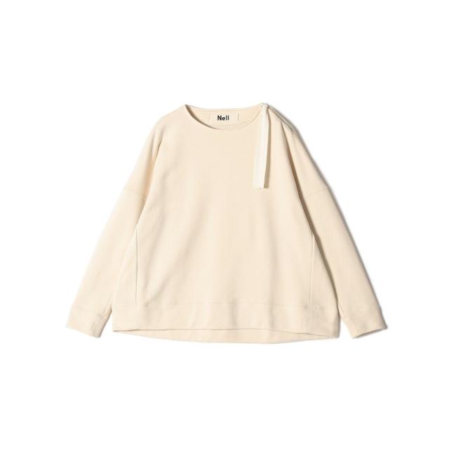 シップス（SHIPS）/【SHIPS別注】Nell:〈手洗い可能〉裏毛 肩 ジップ プルオーバー