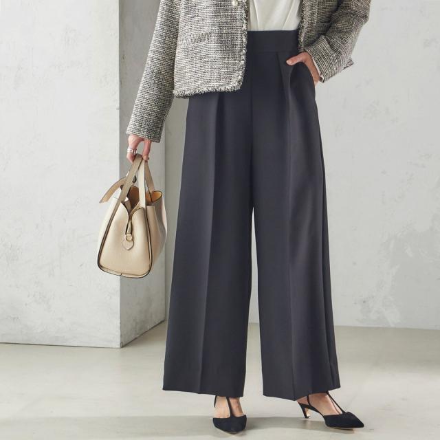 シップス（SHIPS）/troisiemeCHACO:ワイド パンツ（セレモニー対応可）