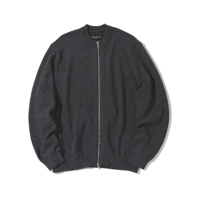 シップス（SHIPS）/Southwick Gate Label: クルーネック ジップアップ カーディガン