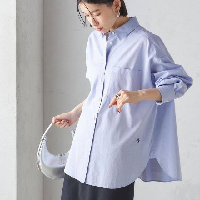 シップス（SHIPS）/《一部追加予約》〈洗濯機可能〉ピン オックス 刺繍 シャツ