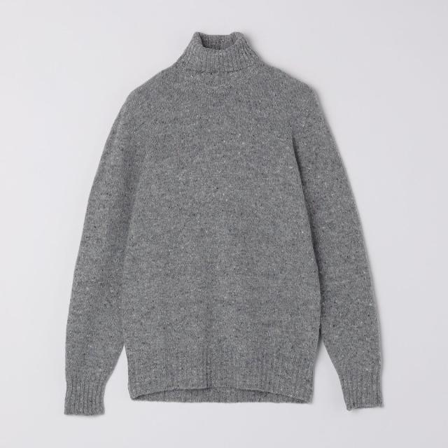 シップス（SHIPS）/Drumohr: ネップ タートルネック ニット