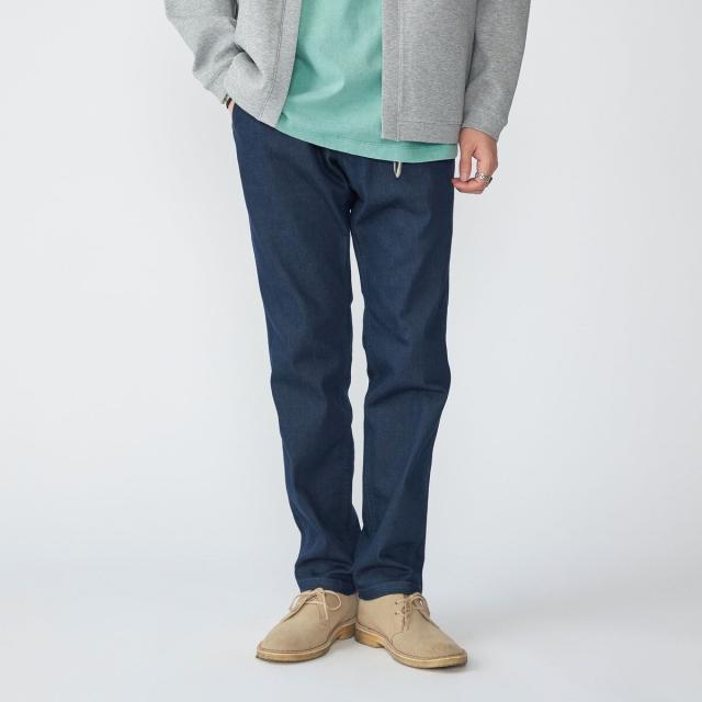 シップス（SHIPS）/SHIPS: デニム ライク テーパード スリム チノパンツ