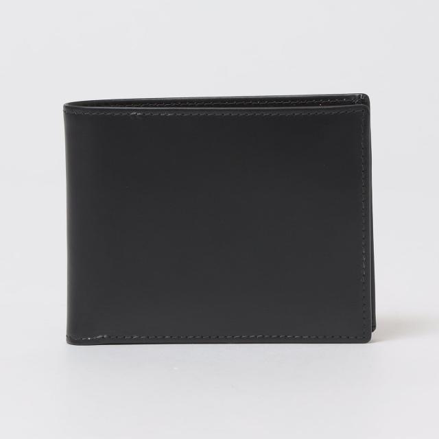 シップス（SHIPS）/ETTINGER: ブライドルレザー 二つ折り 財布 ウォレット