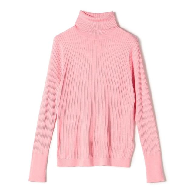 シップス（SHIPS）/SHIPS Primary Navy Label:シルク カシミヤ タートルネック 2