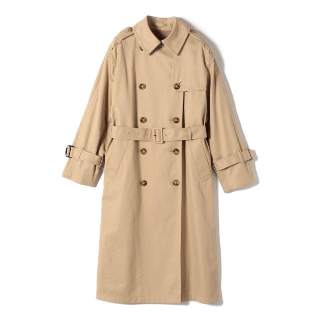 シップス（SHIPS）/SHIPS Primary Navy Label:ギャバ トレンチコート