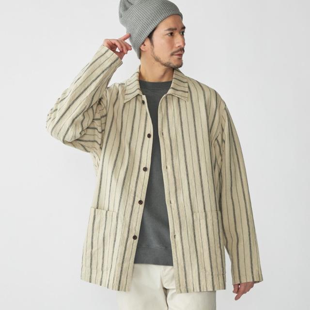 シップス（SHIPS）/SHIPS: リネン コットン アムンゼン シャツ アウター