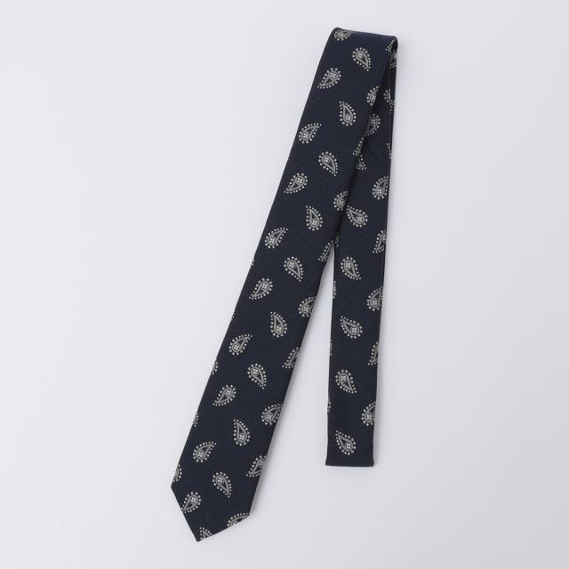 シップス（SHIPS）/MARCEL LASSANCE: コットン シルク ペイズリー タイ