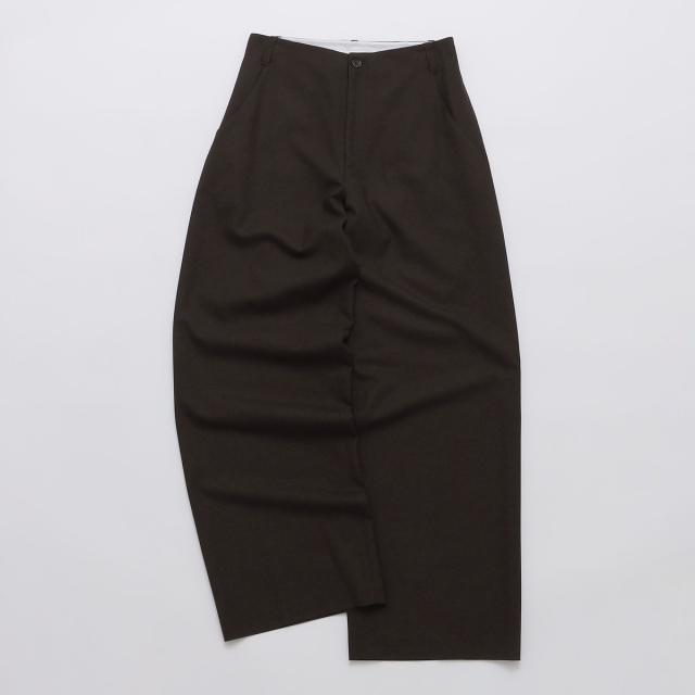 シップス（SHIPS）/AMOMENTO: WOOL WIDE PANTS
