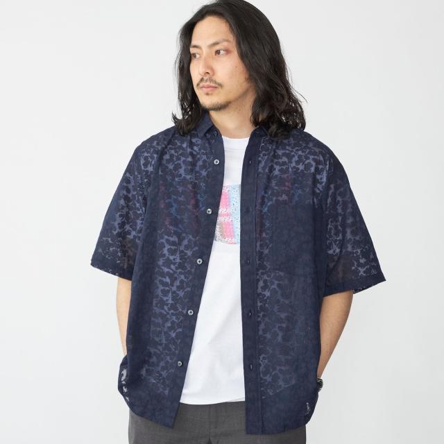 シップス（SHIPS）/SHIPS: オパール レギュラーカラー ショートスリーブ シャツ