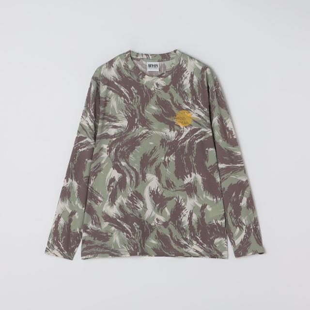 シップス（SHIPS）/western hydrodynamic research: RASH GUARD L/S CAMO