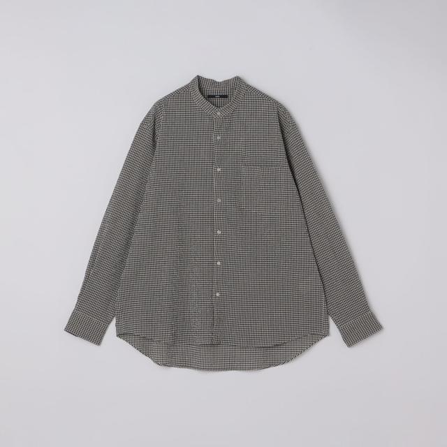 シップス（SHIPS）/SHIPS: エアー サッカー リラックス バンドカラー シャツ