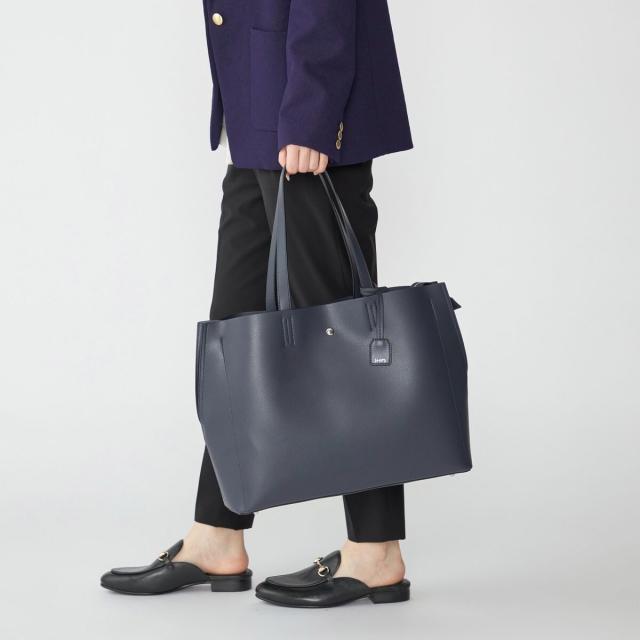 シップス（SHIPS）/【WEB限定】SHIPS: ライトウェイト 合成皮革 ビズ ホリゾンタル ジップ ブリーフ バッグ