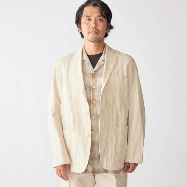 シップス（SHIPS）/Southwick Gate Label: コットン シルク イージー ブレザー