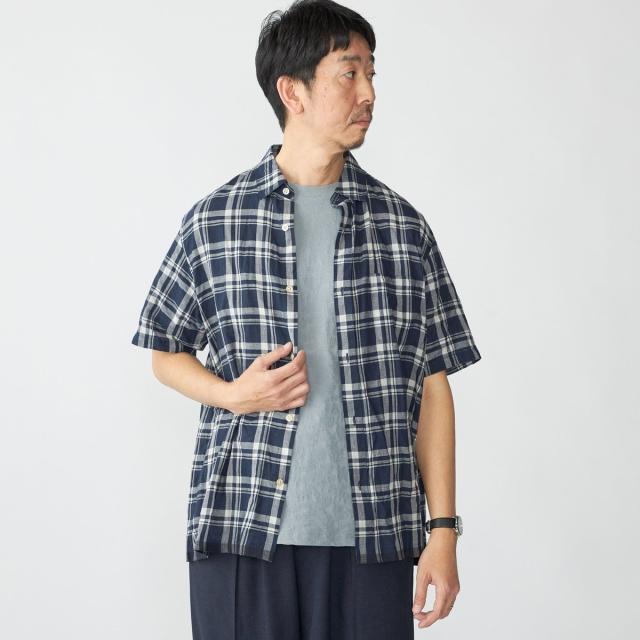 シップス（SHIPS）/SHIPS: インディア レギュラーカラー ショートスリーブ シャツ